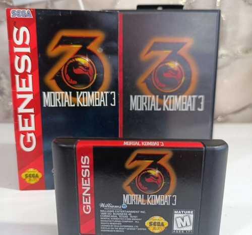 Mortal Kombat 3 sega оригинал