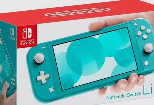 Игровая приставка Nintendo Switch Lite (Бирюзовый)