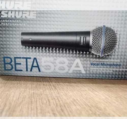 Микрофон shure beta 58a