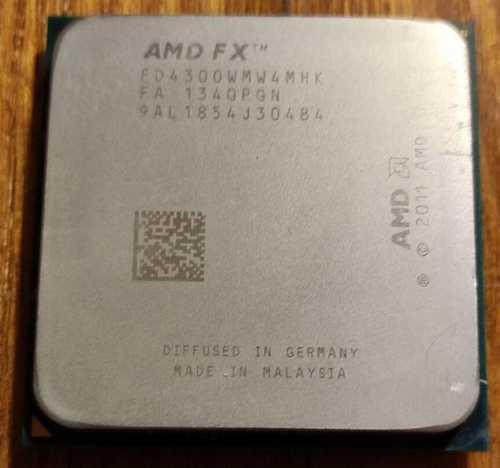 Процессор amd fx 4300