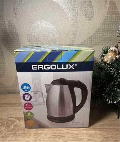 Новый Чайник электрический Ergolux ELX-KS01–C72