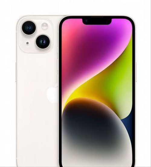 Телефон Apple iPhone 14 Plus 128Gb eSim (Starlight