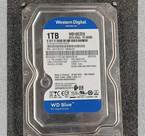 Жесткий диск HDD Western Digital 1TB