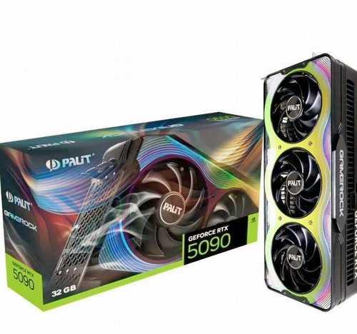 Видеокарта Palit GeForce RTX 5090 GameRock 32 гб