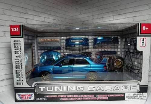 Subaru Impreza WRX STI Tuning Garage 1:24 Motormax