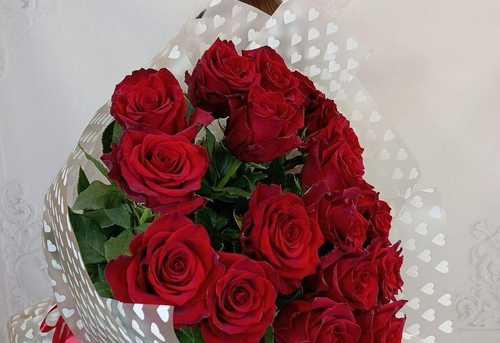 Букет из красных роз Эквадор Доставка цветов