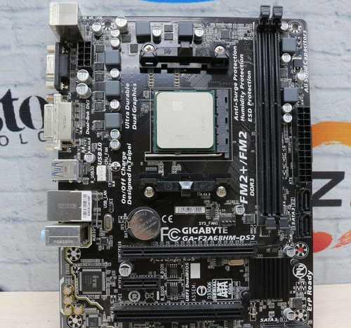 Gigabyte GA-F2A68HM-DS2   AMD Athlon II X2 340