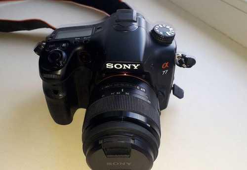 Зеркальный фотоаппарат sony a77