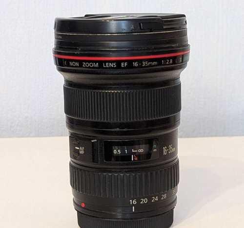 Canon EF 16 35mm f 2.8 L ii usm