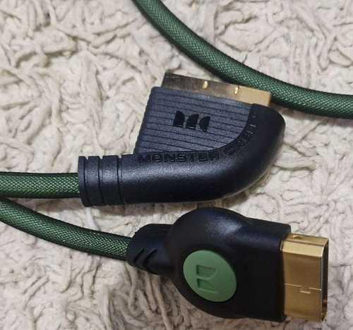 Кабель xbox monster cable scart