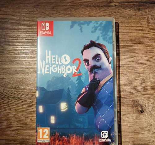 Игры для nintendo switch катриджи Hello Neighbor 2