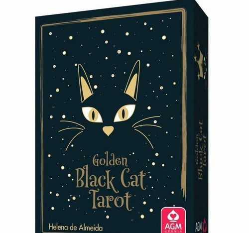 Карты Таро "Golden Black Cat Tarot" AGM Urania / Золотое Таро Черной Кошки 63501