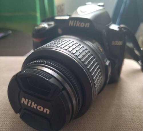 Зеркальный фотоаппарат nikon D 3000