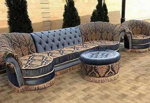 Классический диван и кресло барокко
