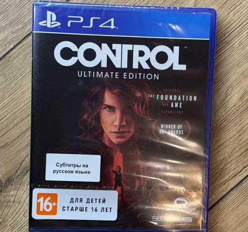 Control ps4 ultimate edition новый