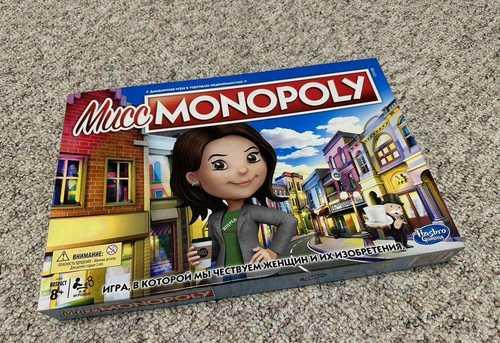 Монополия мисс Monopoly настольная игра