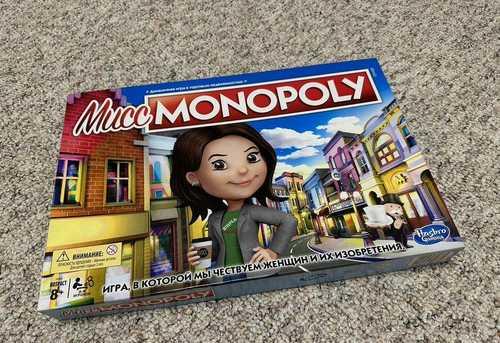 Монополия мисс Monopoly настольная игра