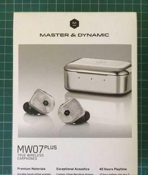 Наушники true wireless Master&Dynamic MW07+