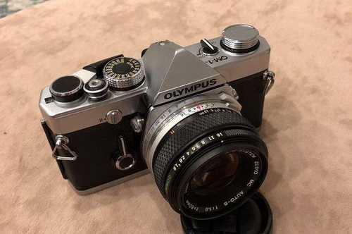 Плёночная камера Olympus om 1N + 50mm 1.8