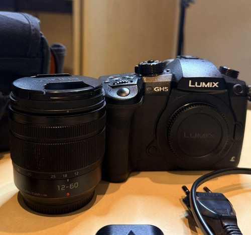 Panasonic lumix gh5   объектив 12-60 panasonic