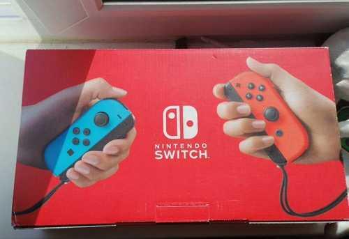 Nintendo switch neon red-blue