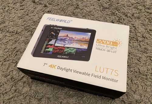 Монитор 7" Feelworld LUT7S Новый 2200 nit SDI