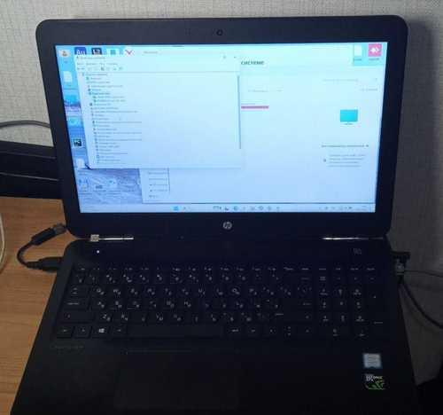 Продам ноутбук HP Pavilion 15-bc456ur