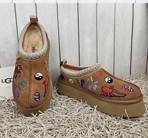 Palace x Ugg Tazz Platform Chestnut оригинал