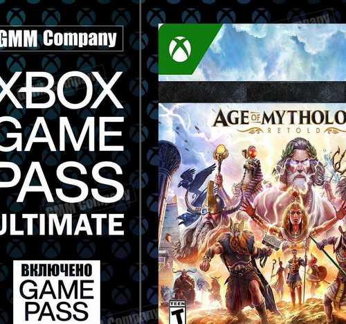 Xbox Game Pass Ultimate + Age of Mythology retold