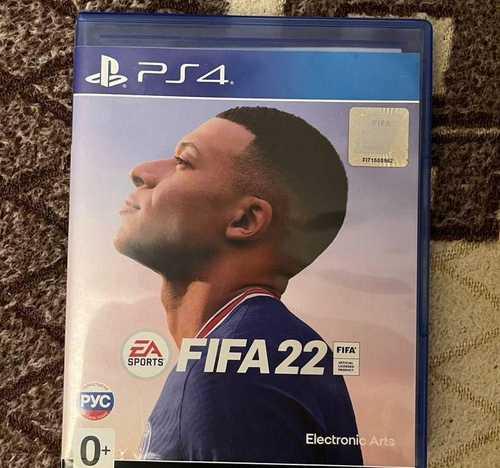 Fifa 22 ps4 диск