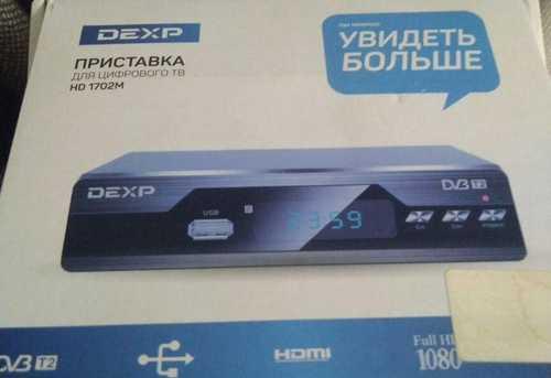 Приставка для цифрового тв dexp HD1702m