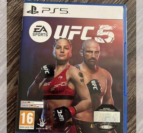 Ufc 5 ps5 диск
