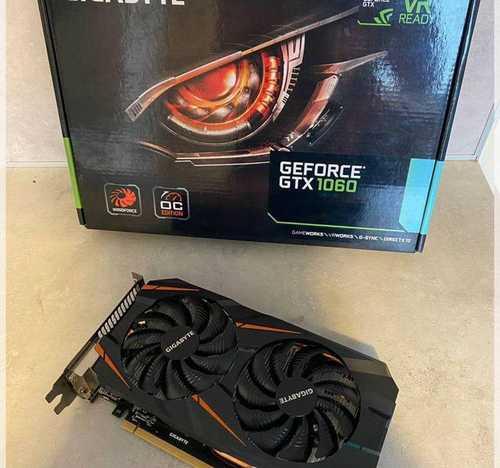 Видеокарта gigabyte gtx 1060 6 gb