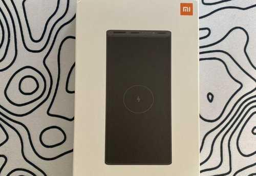 Повербанк Xiaomi 10000mah с беспроводной зарядкой