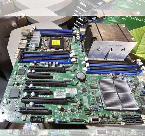 Материнская плата supermicro X9DRi-F rev 1.11