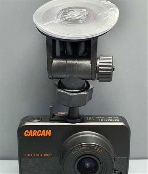 Видеорегистратор Carcam D1, 2 камеры/Новый
