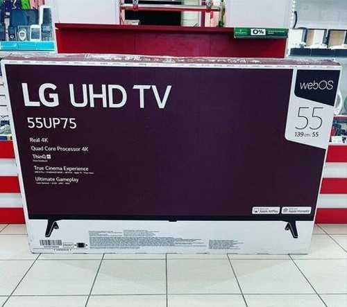 Телевизор LG 55UP75006LC