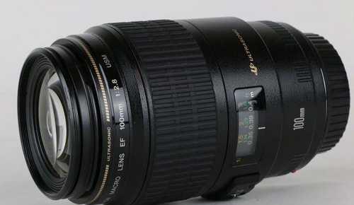 Canon EF 100mm f/2.8 Macro USM (Id 89002) Гарантия