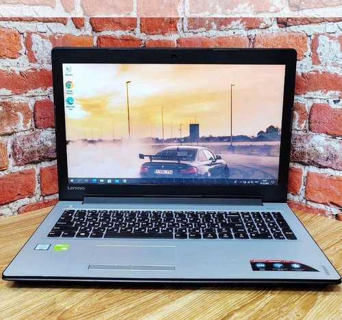 Игровой Ноутбук Lenovo ideapad с диск видео,проц i3