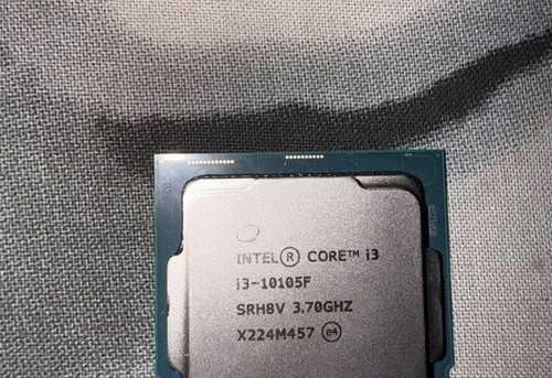 Intel core i3 10105f +боксовый кулер