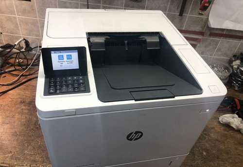 HP enterprise M 608dtn в коробке с тумбой