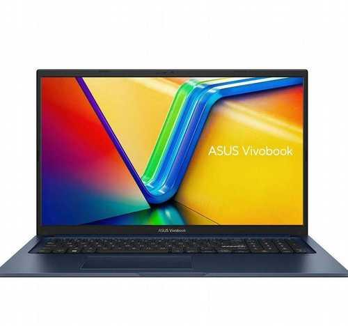 Ноутбук Asus VivoBook 17 X1704ZA-AU341, Pentium G8505/8Gb/SSD512Gb/IrisXe/17.3" FHD IPS/Dos/синий