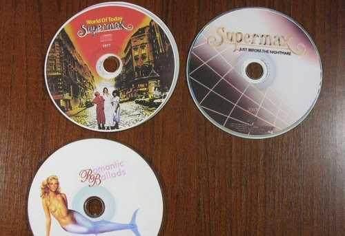 Диски аудио CD Supermax и др. 10шт