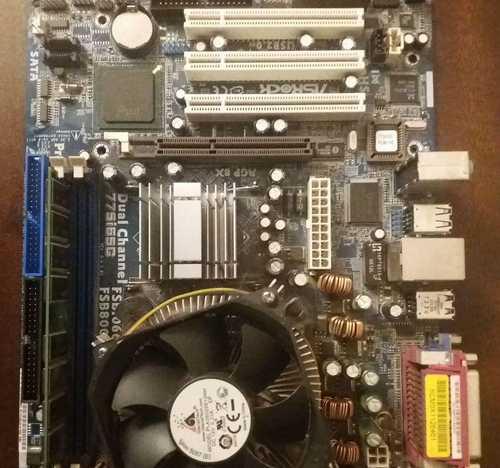 Материнская плата ASRock 775i65G   CPU   RAM