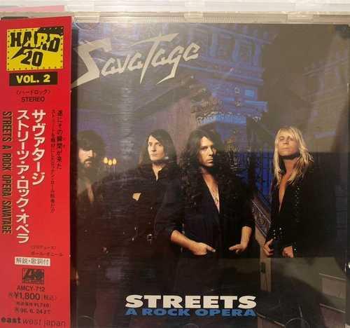 Savatage - Streets. A Rock Opera, CD, Japan, OBI