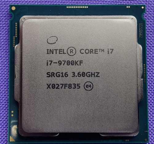 Intel Core i7 9700KF, LGA1151v2