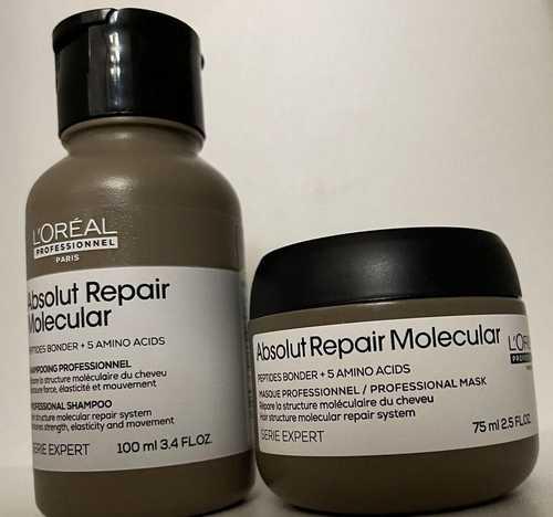 Absolut repair molecular (шампунь  маска)