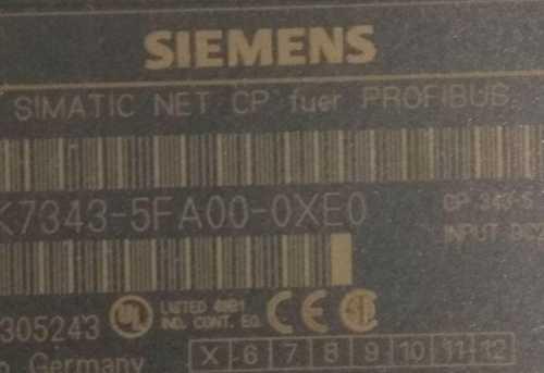 Коммуникационный процессор Siemens CP 343-5