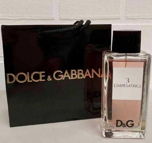 Dolce gabbana 3 l imperatrice Духи