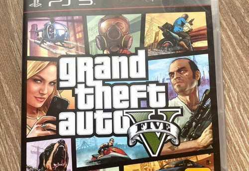 Диск gta 5 на ps3